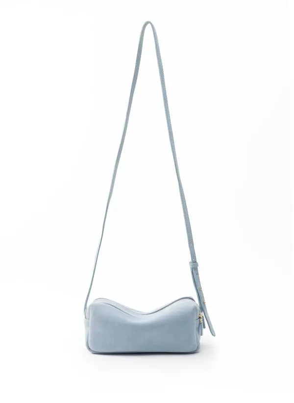ELLEME Mini Trousse Suede - Light Blue
