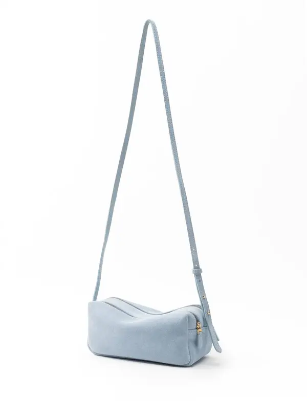 ELLEME Mini Trousse Suede - Light Blue