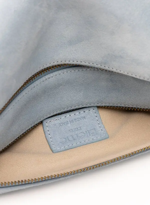 ELLEME Mini Trousse Suede - Light Blue