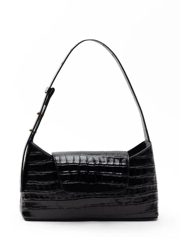 ELLEME Envelope Croco Embossed Leather