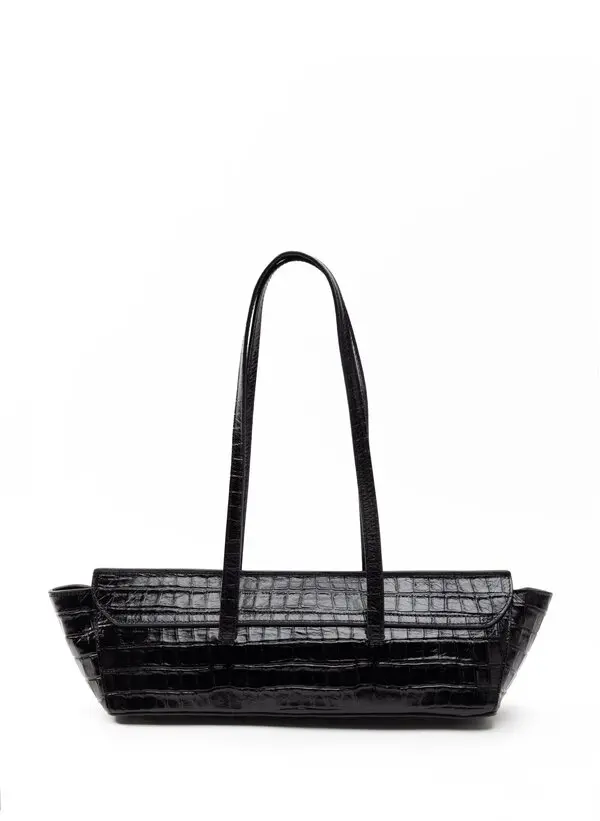 ELLEME Le Bateau Croco Embossed Leather