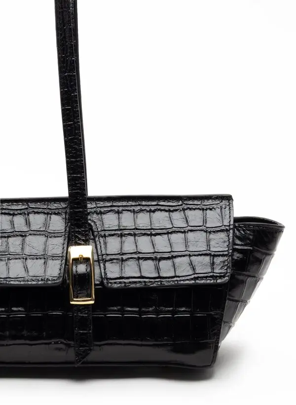 ELLEME Le Bateau Croco Embossed Leather