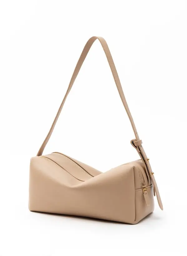 ELLEME Trousse Leather - Latte