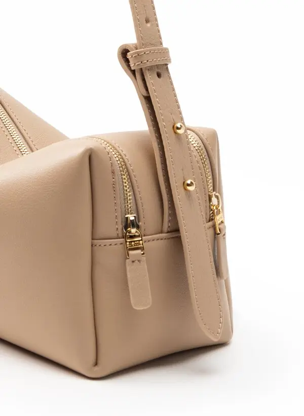 ELLEME Trousse Leather - Latte
