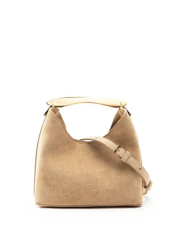 ELLEME Boomerang Small Croco Suede