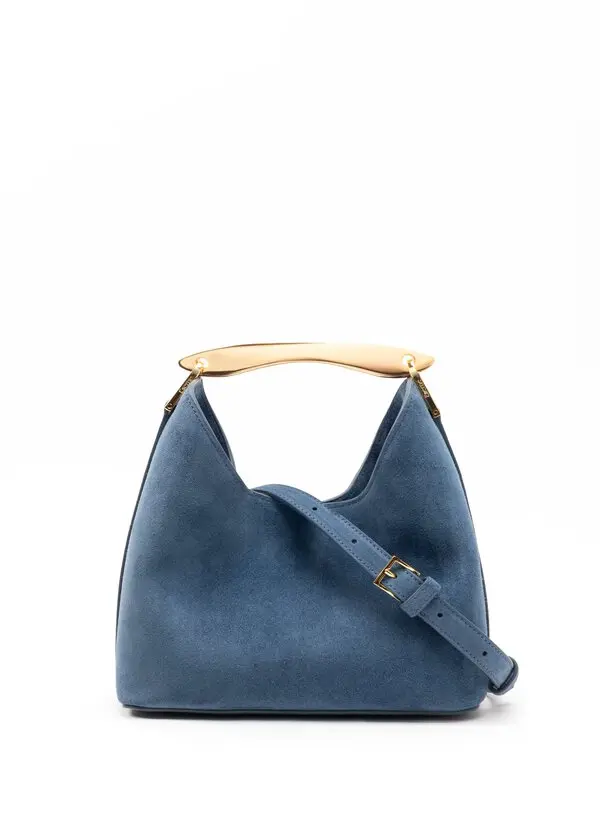 ELLEME Small Boomerang Suede - Marine