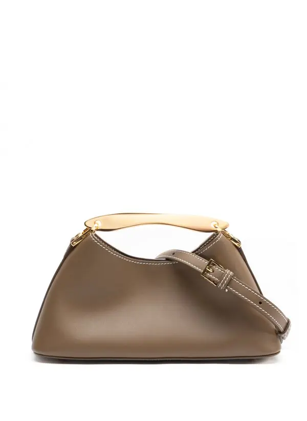ELLEME Mini Boomerang Leather Top Handle Bag