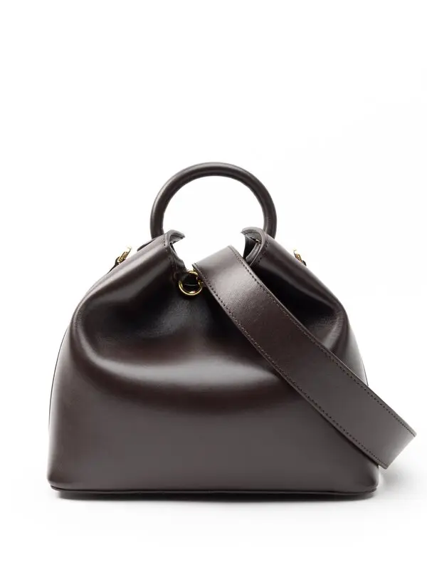 ELLEME Raisin Leather Handbag