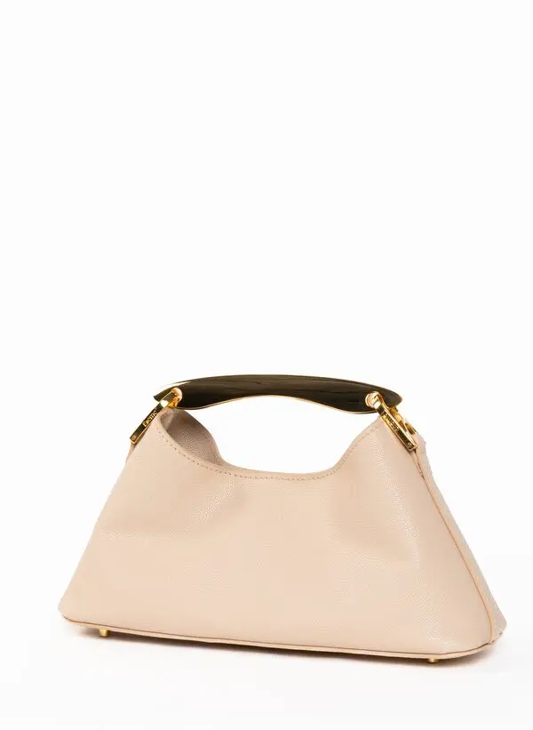 ELLEME Mini Boomerang Caviar Leather - Nude