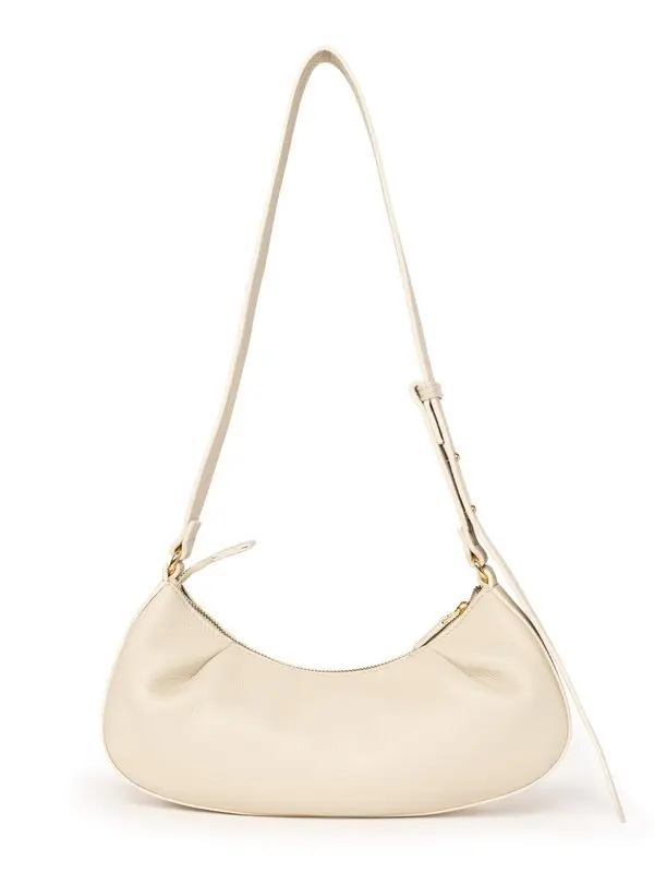 ELLEME Dimple Moon Pebbled Leather Bag