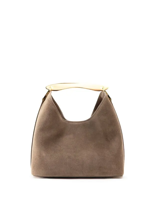 ELLEME Small Boomerang Suede - Taupe