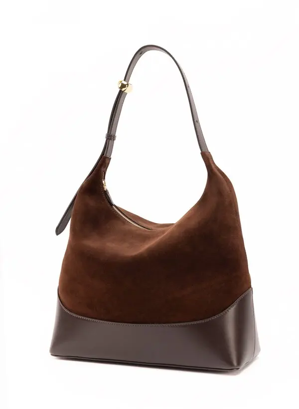 ELLEME Loop Large Hobo Tote Bag - Brownie