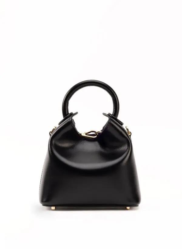 ELLEME Madeleine Handbag Patent Leather - Black