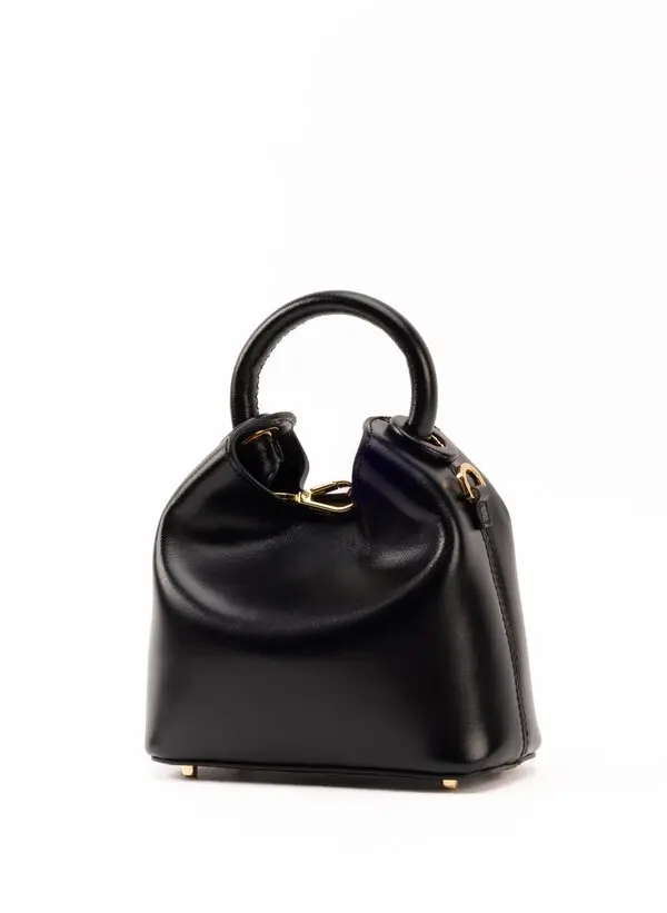 ELLEME Madeleine Handbag Patent Leather - Black