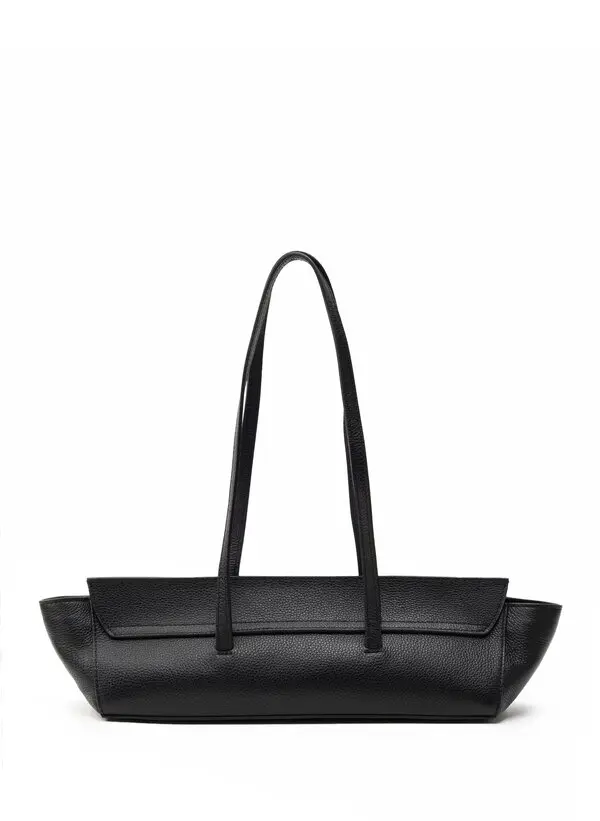 ELLEME Le Bateau Pebbled Leather - Black