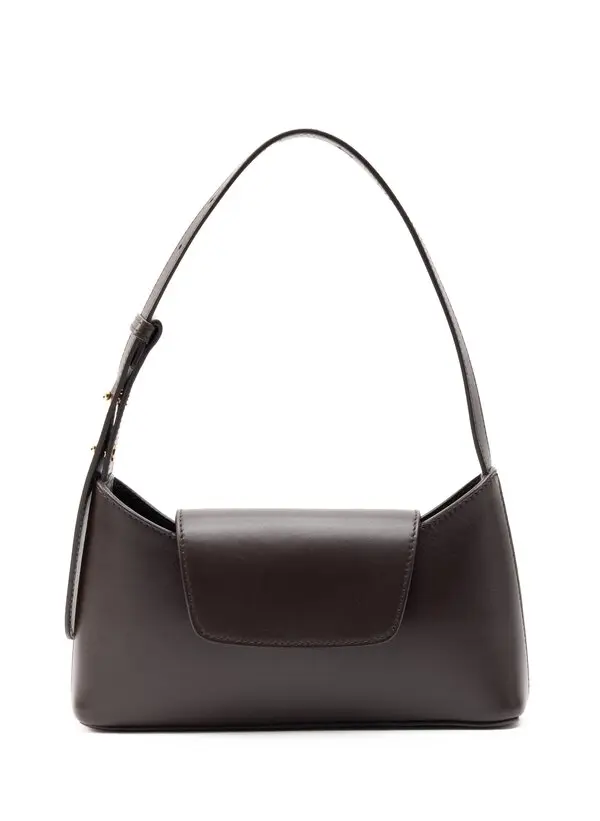ELLEME Envelope Leather Shoulder Bag - Tabacco