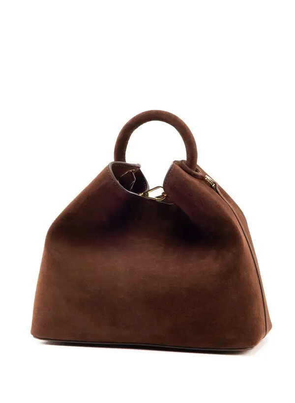 ELLEME Raisin Suede Handbag