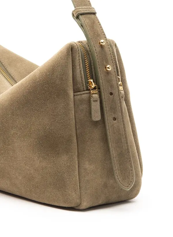 ELLEME Trousse Large Suede - Truffle