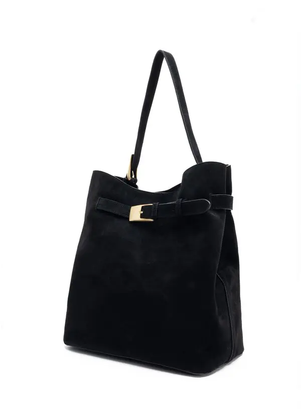 ELLEME Belt Bag Suede - Black