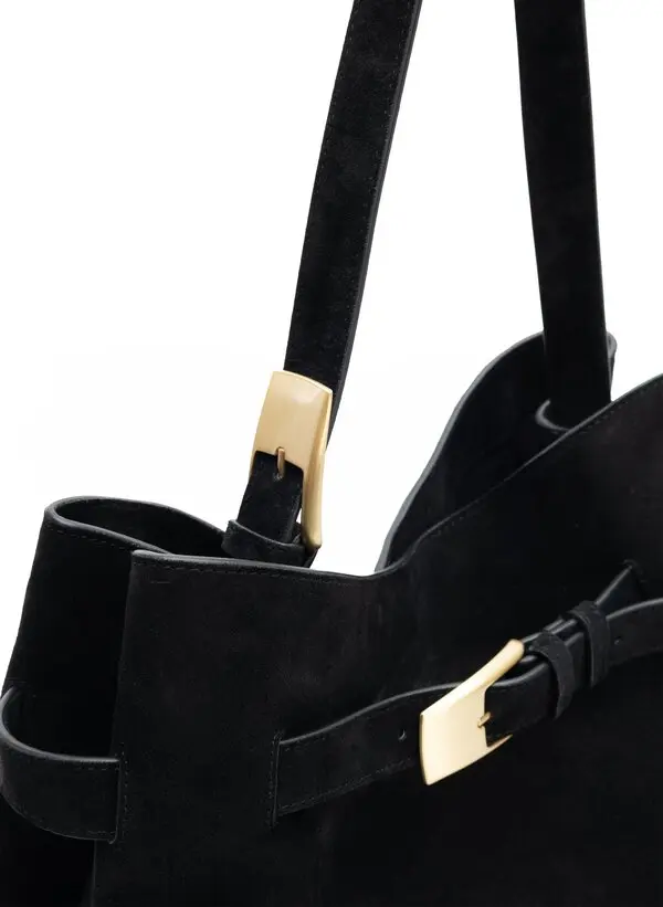 ELLEME Belt Bag Suede - Black