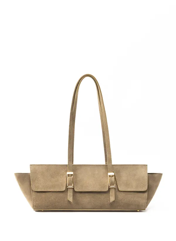 ELLEME Le Bateau Suede Shoulder Bag - Truffle