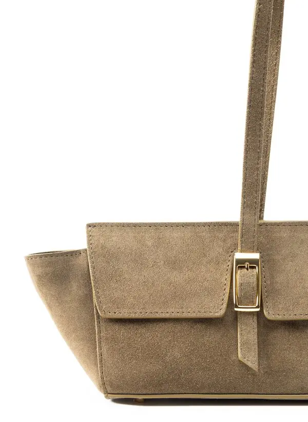 ELLEME Le Bateau Suede Shoulder Bag