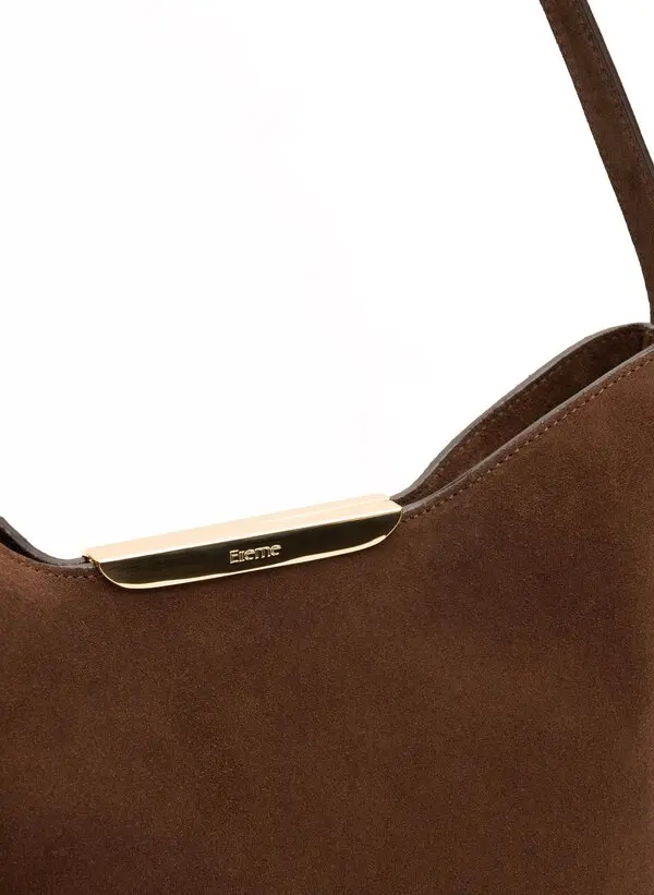 ELLEME Gemini Suede Tote - Brownie