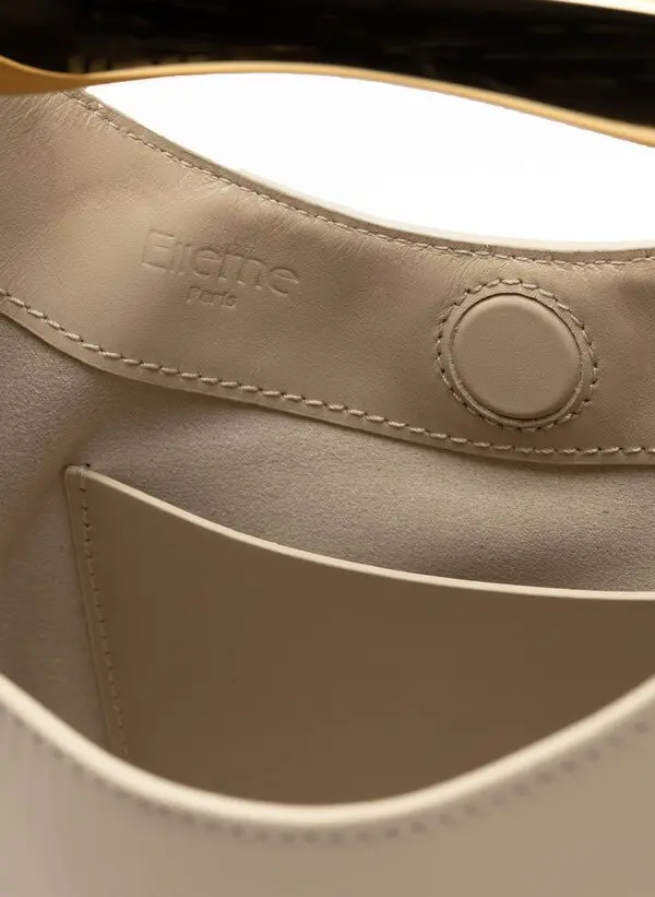 ELLEME Small Boomerang Leather - Sesame