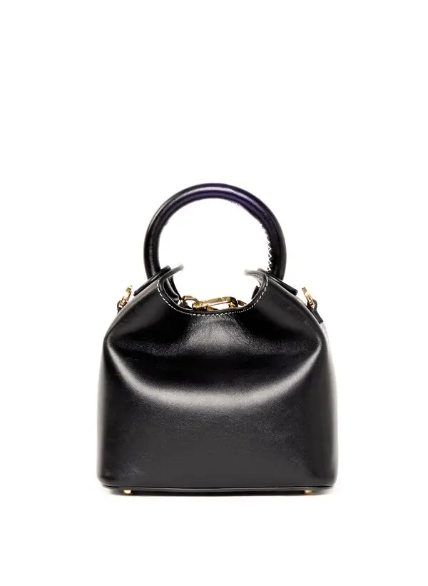 ELLEME Madeleine Leather Handbag - Black