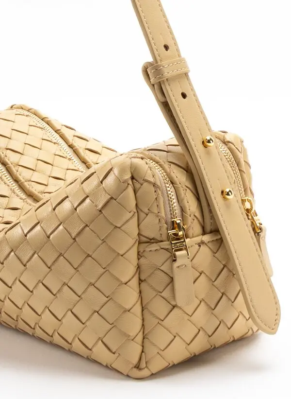 ELLEME Trousse Woven Leather Bag