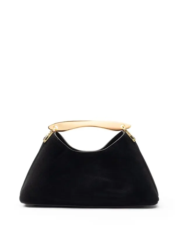 ELLEME Mini Boomerang Suede Bag - Black