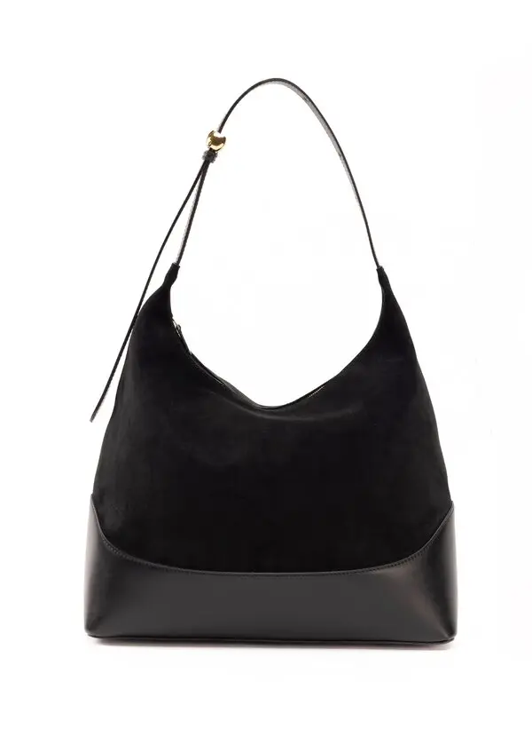 ELLEME Loop Large Suede And Leather Bag