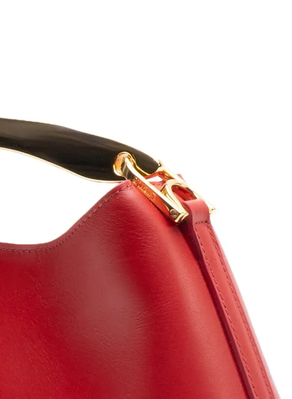 ELLEME Mini Boomerang Leather Bag - Red