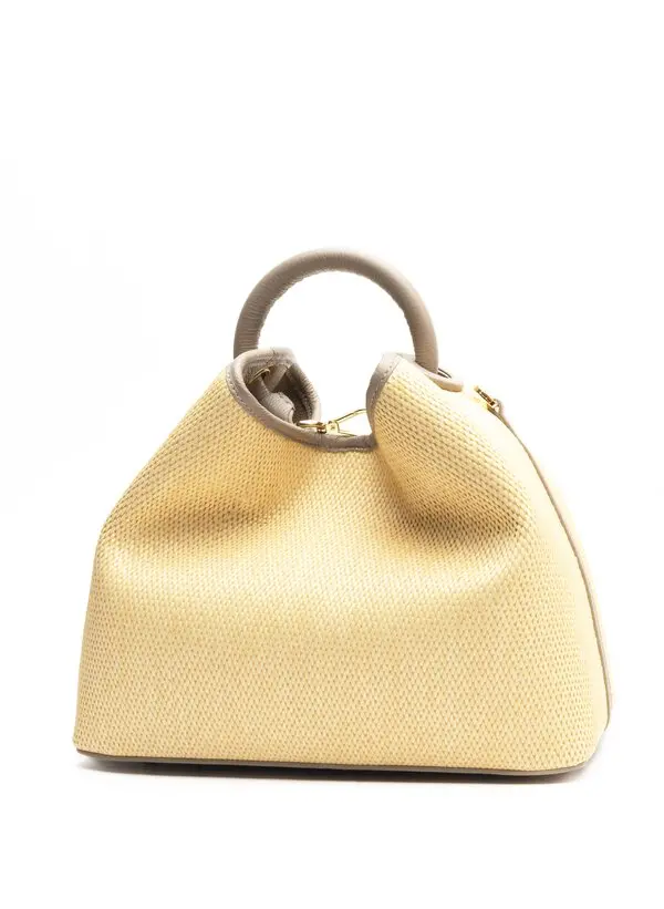 ELLEME Raisin Handbag Raffia And Leather