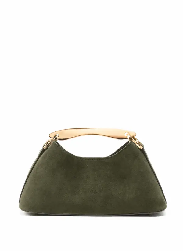 ELLEME Mini Boomerang Suede Bag - Khaki