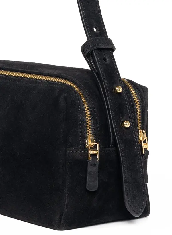 ELLEME Trousse Suede - Black