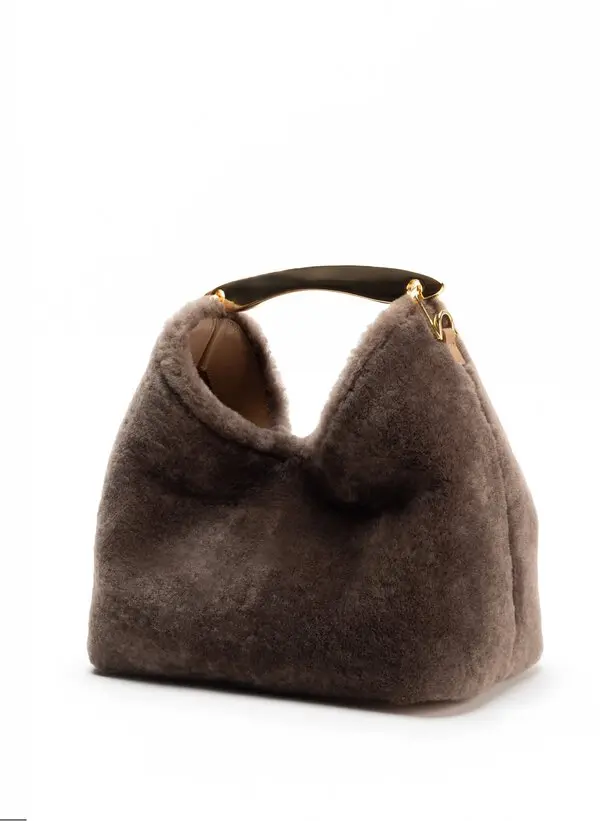 ELLEME Boomerang Shearling - Taupe