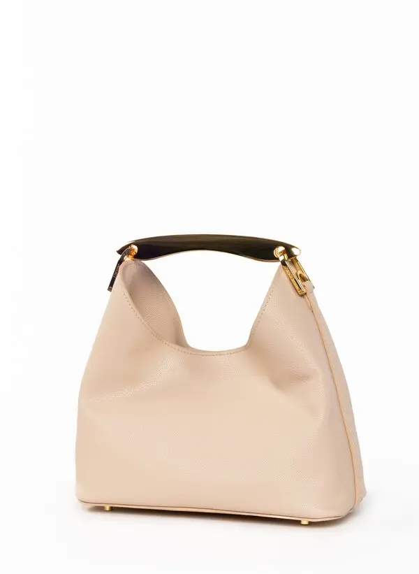 ELLEME Boomerang Small Caviar Leather - Nude