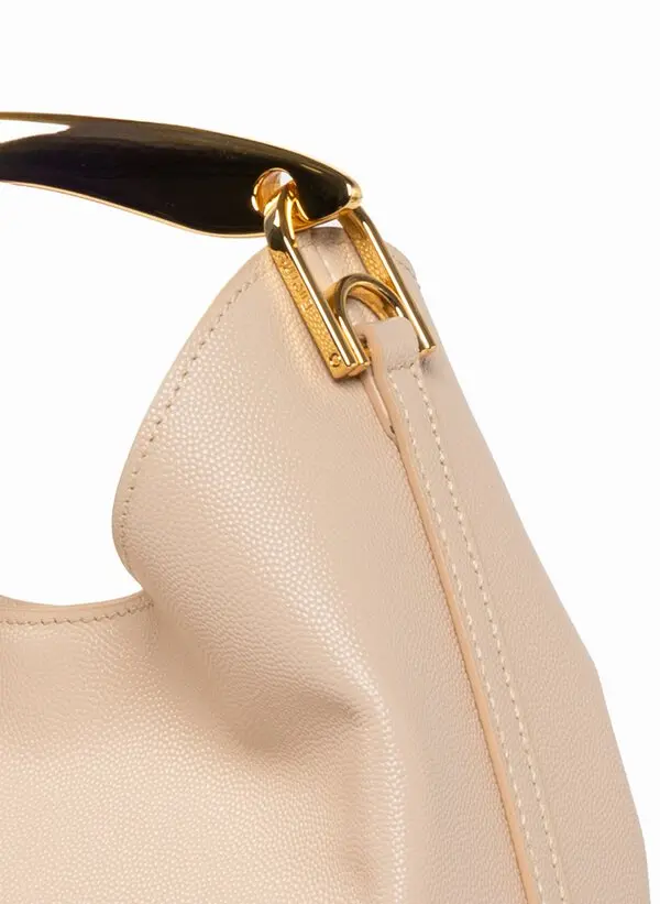 ELLEME Boomerang Small Caviar Leather - Nude