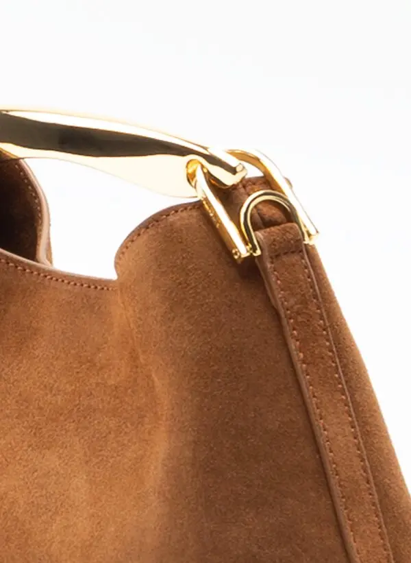 ELLEME Mini Boomerang Suede Bag