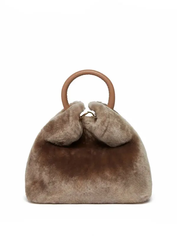 ELLEME Baozi Shearling Montone - Taupe