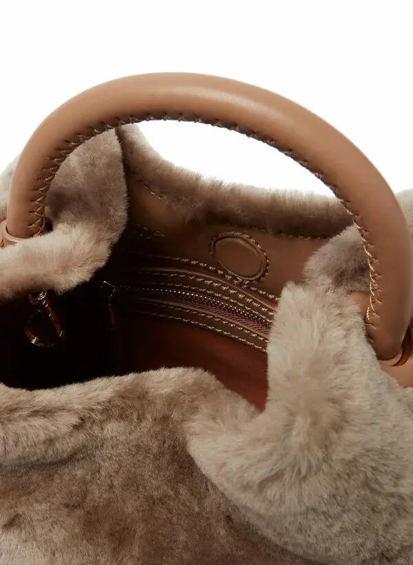 ELLEME Baozi Shearling Montone - Taupe