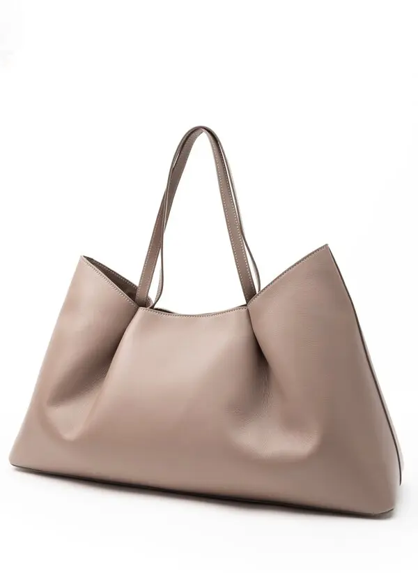 ELLEME Dimple Leather Tote - Acacia
