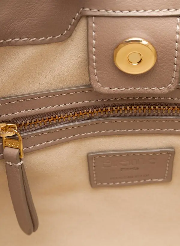 ELLEME Dimple Leather Tote - Acacia