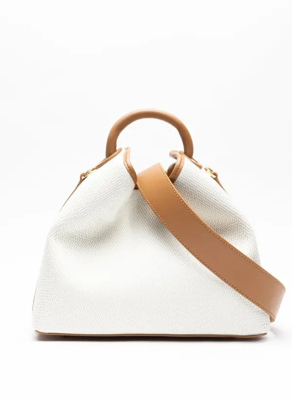 ELLEME Raisin Raffia Handbag