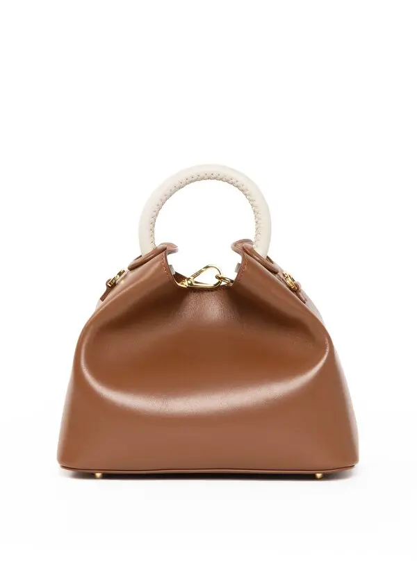 ELLEME Baozi Leather Bag - Cognac