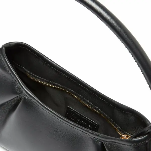ELLEME Dimple Leather Top Handle Bag - Black
