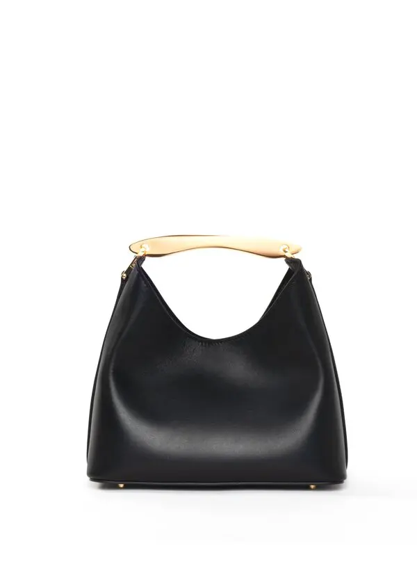 ELLEME Boomerang Small Leather Bag - Black