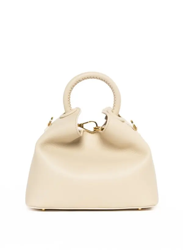 ELLEME Baozi Leather Top Handle Bag - Sesame