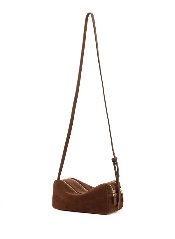 ELLEME Mini Trousse Suede - Brownie